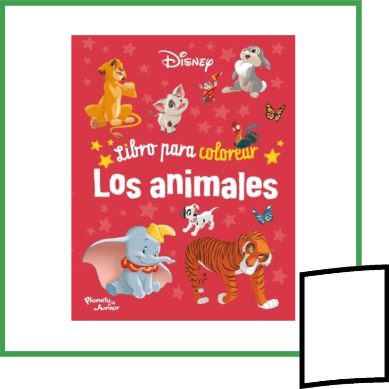 LIBRO PARA COLOREAR LOS ANIMALES - El Clip